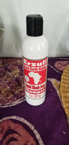 Erzuli Black Soap Shampoo – Erzuli Shea Butter and Black Soap